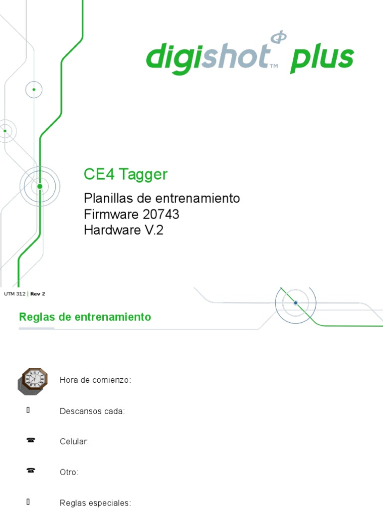 Modulo 2.1 Tagger CE4 - Español | PDF | Batería (electricidad) | Contraseña
