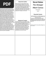 The Stranger - Albert Camus | PDF | Albert Camus