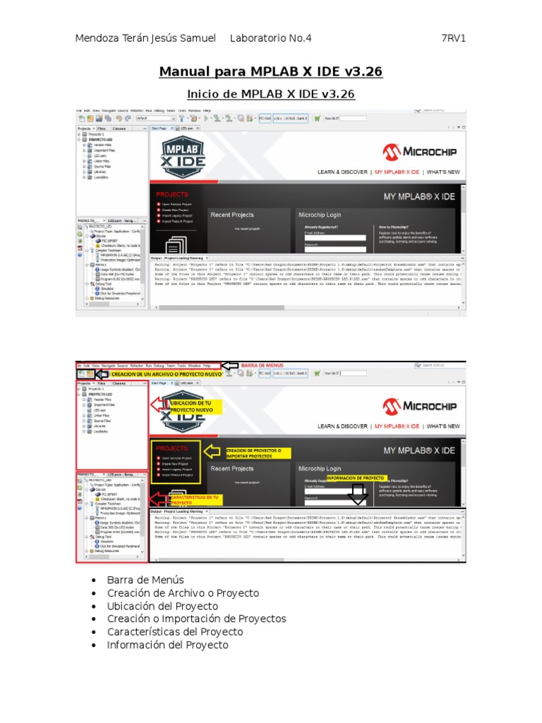 Manual de MPLAB X IDE v3.26 | PDF | Point and Click | Ingeniería de ...