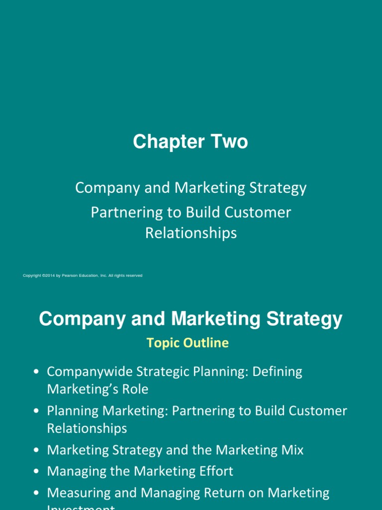 Principle of Marketing Chapter 2 | PDF | Strategic Management ...