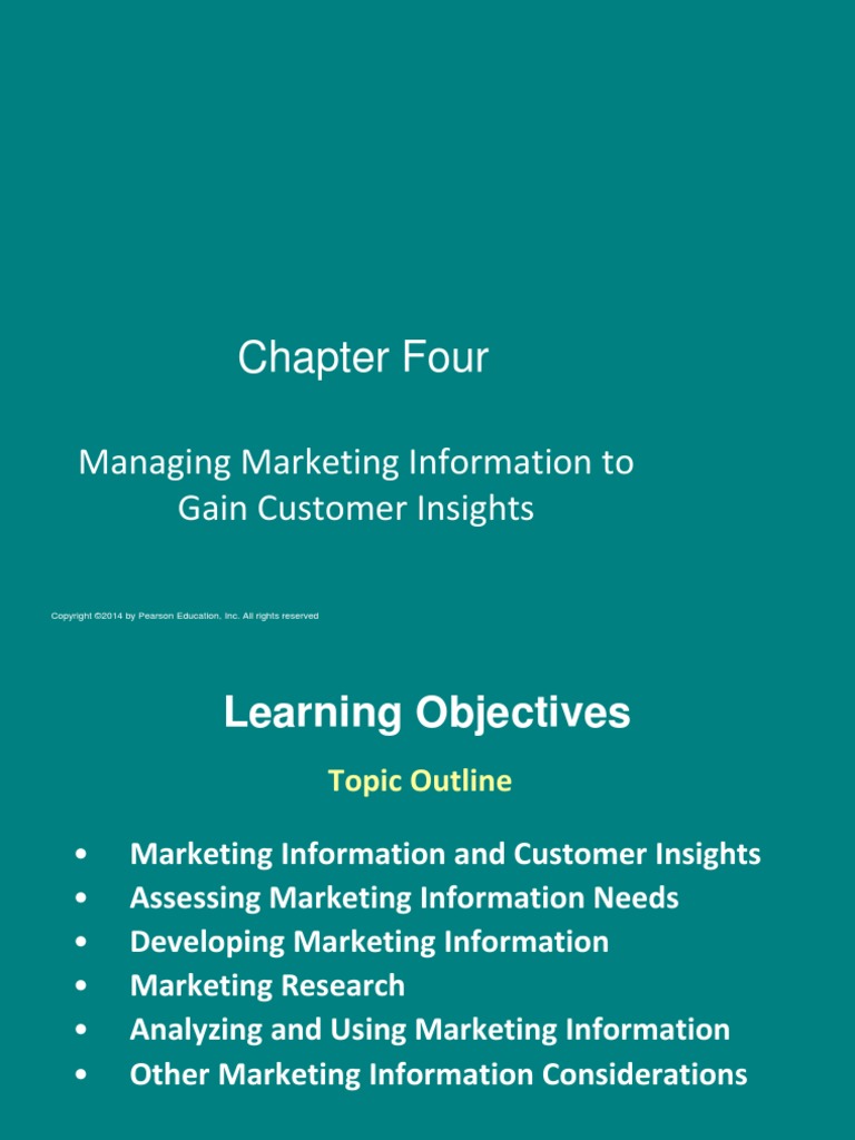 Principle of Marketing Chapter 4 | PDF | Marketing Research | Sampling ...