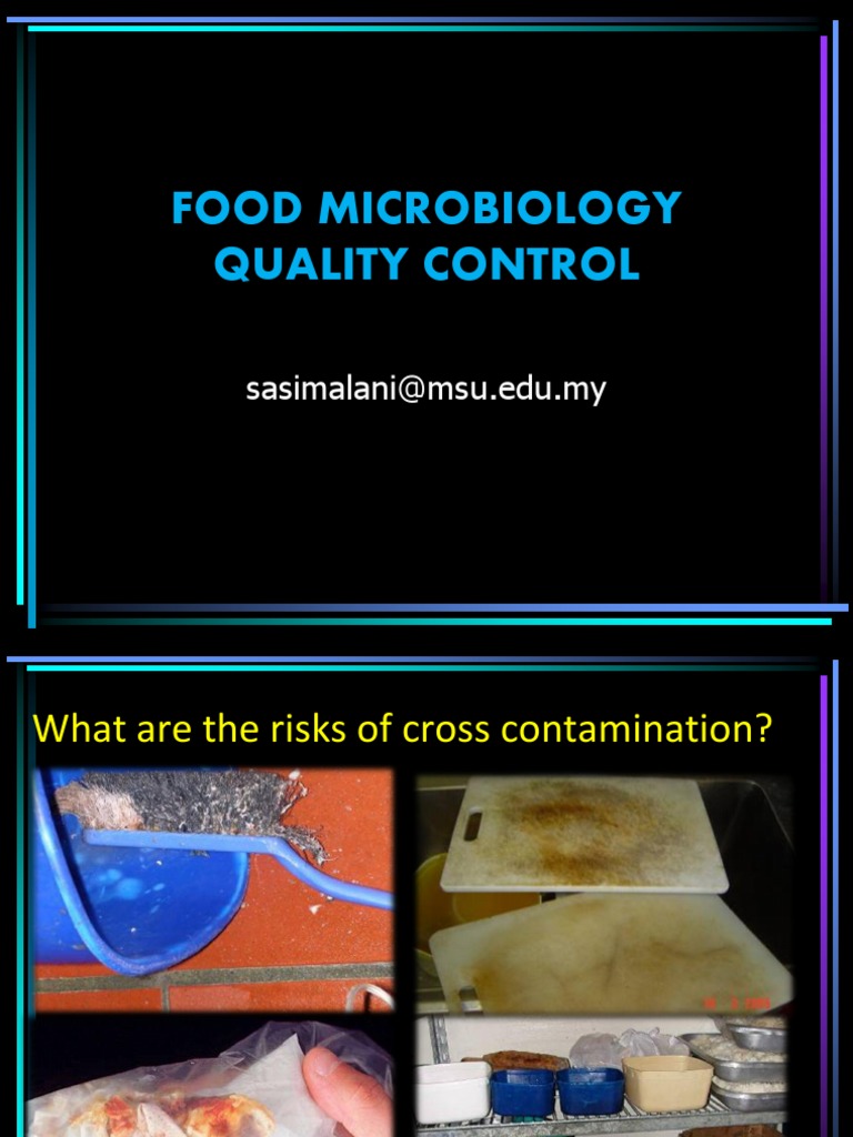 Microbiological Quality Control in Food | PDF | Hazard Analysis And ...