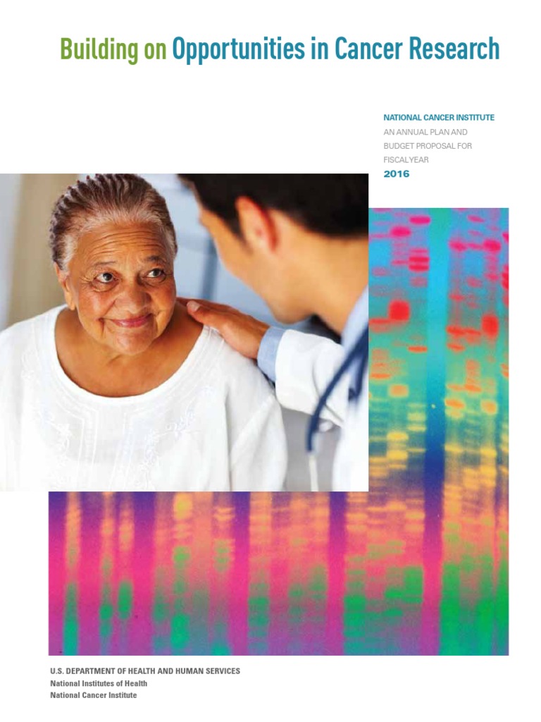 2016 Cancer Research Annual Plan | PDF | Neoplasms | Cancer