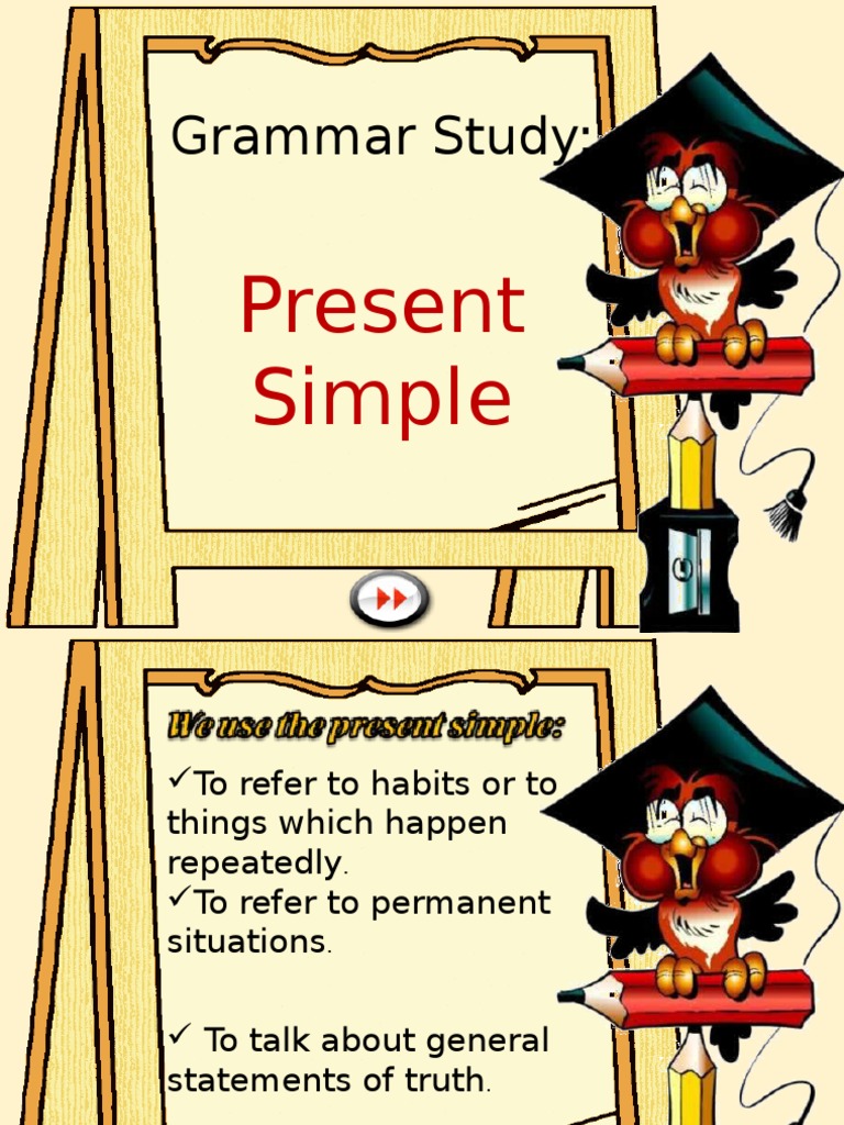 Grammar Study:: Present Simple | PDF