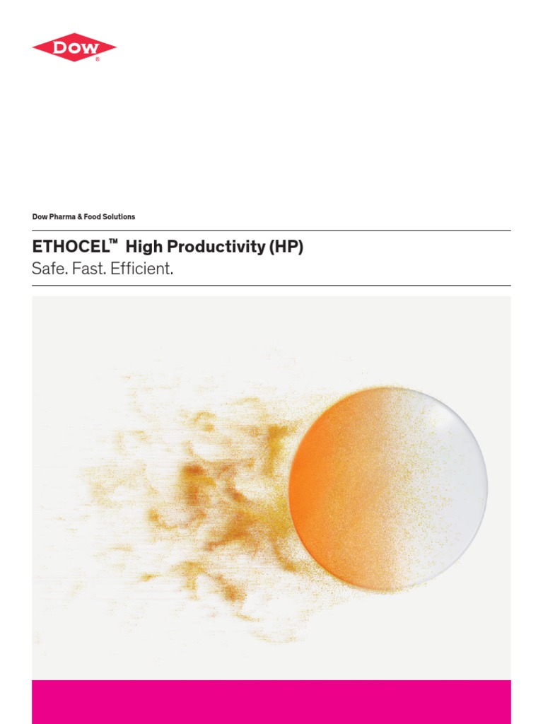 Ethocel HP | PDF | Dow Chemical Company | Materials Science