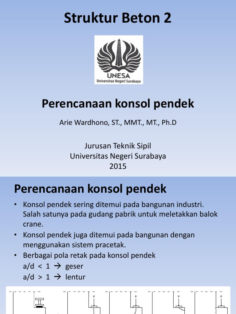 02 Konsol Pendek | PDF