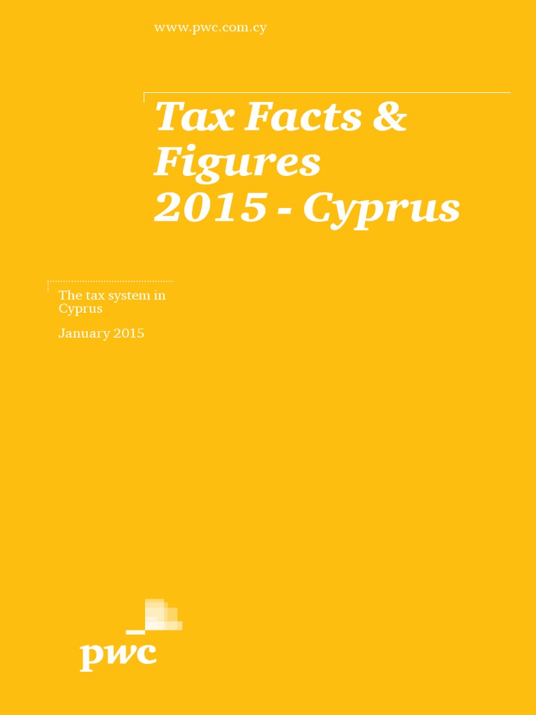 Tax Facts & Figures 2015 - Cyprus | PDF | Value Added Tax | Dividend