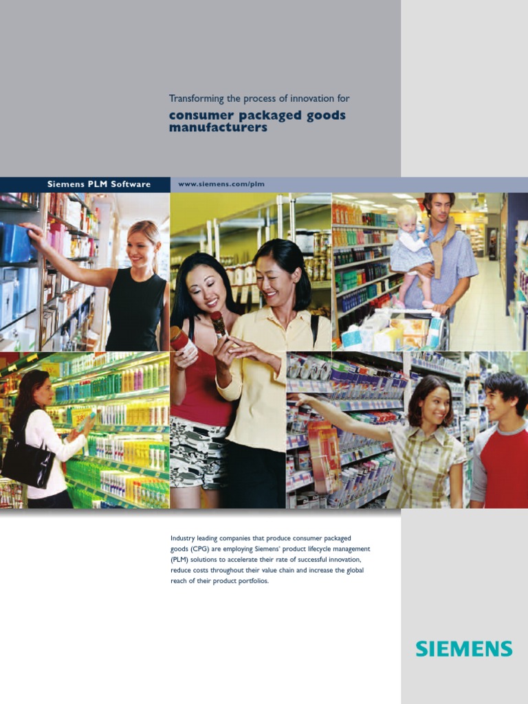 Consumer Packaged Goods Manufacturers: Transforming The Process of ...