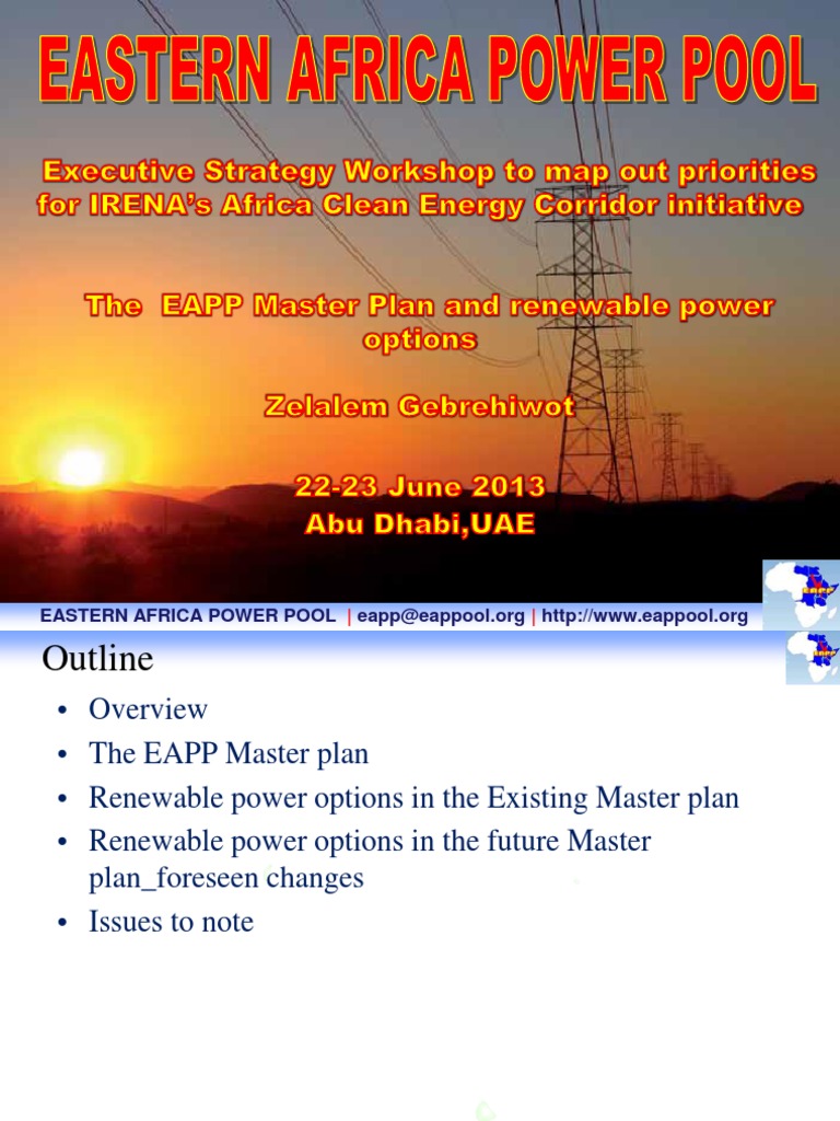 Eastern Africa Power Pool | PDF | East Africa | Wind Power