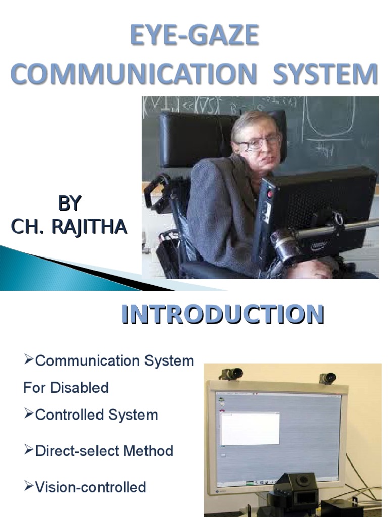Eye Gaze Communication System Guide | PDF | Cognitive Science ...