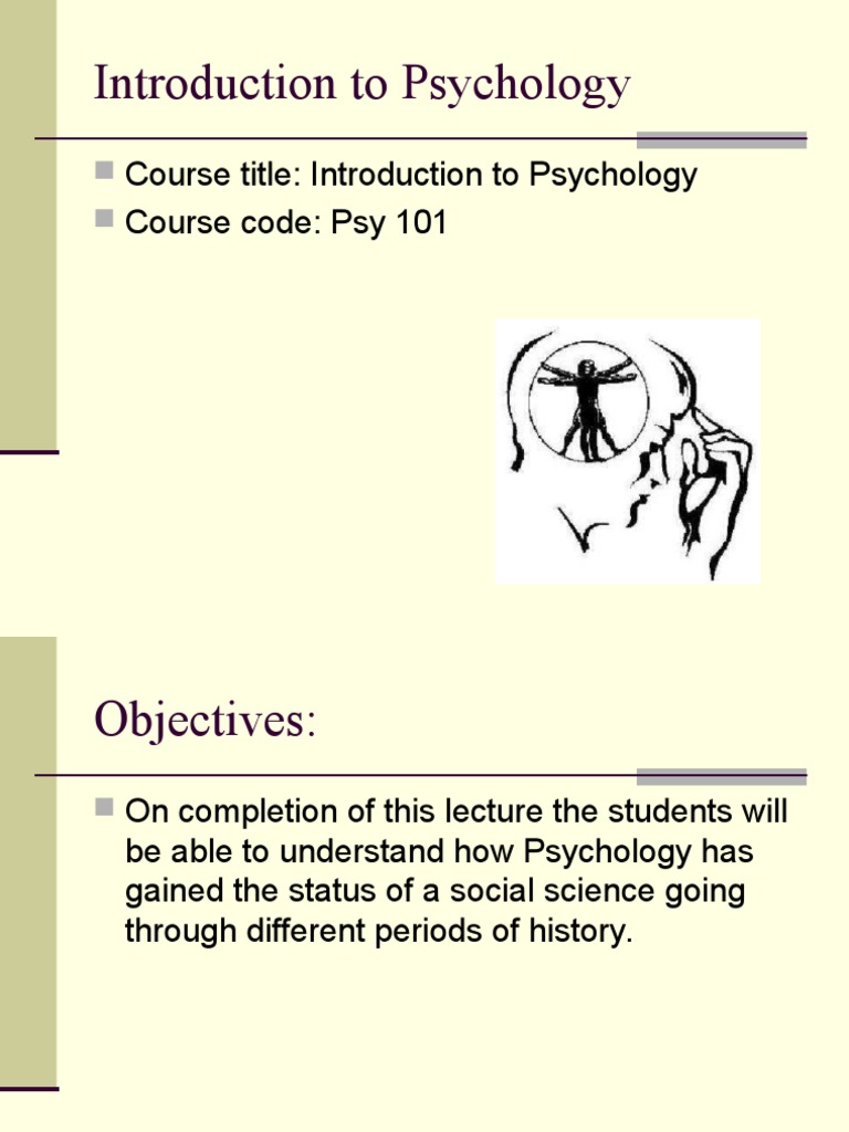 History of Psychology Overview | PDF | Mind | Soul