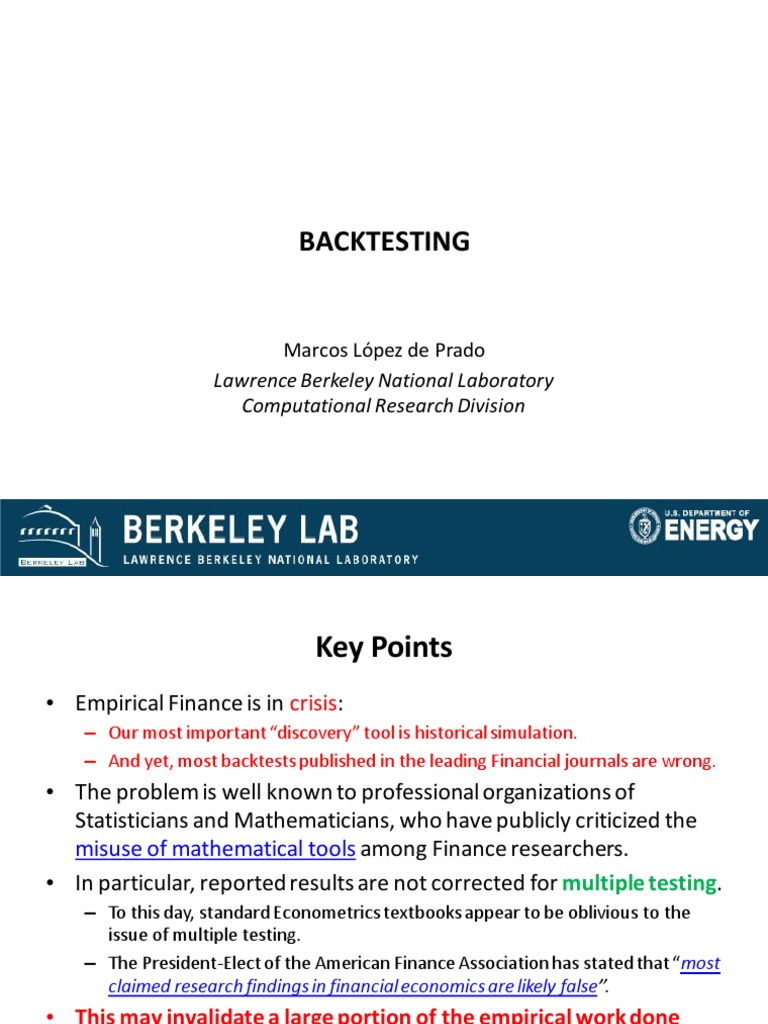 Back Testing | PDF | Matrix (Mathematics) | Statistical Hypothesis Testing