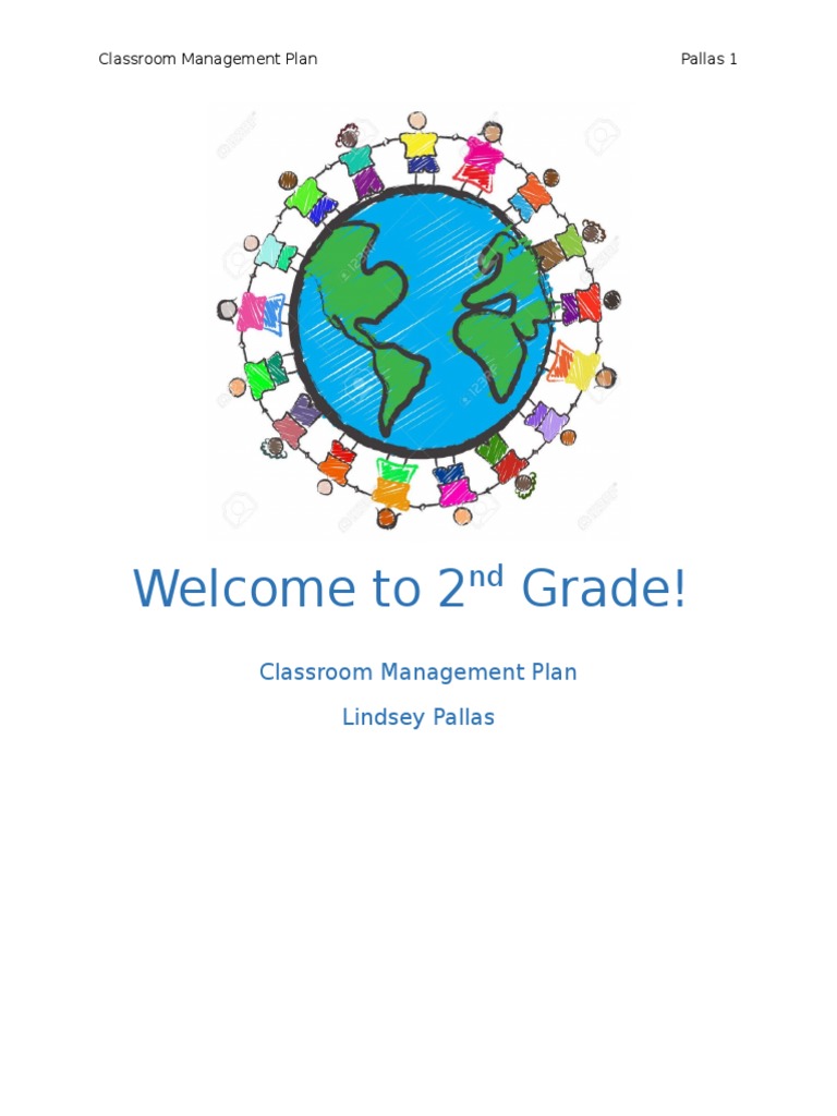 Welcome To 2 Grade!: Classroom Management Plan Lindsey Pallas | PDF