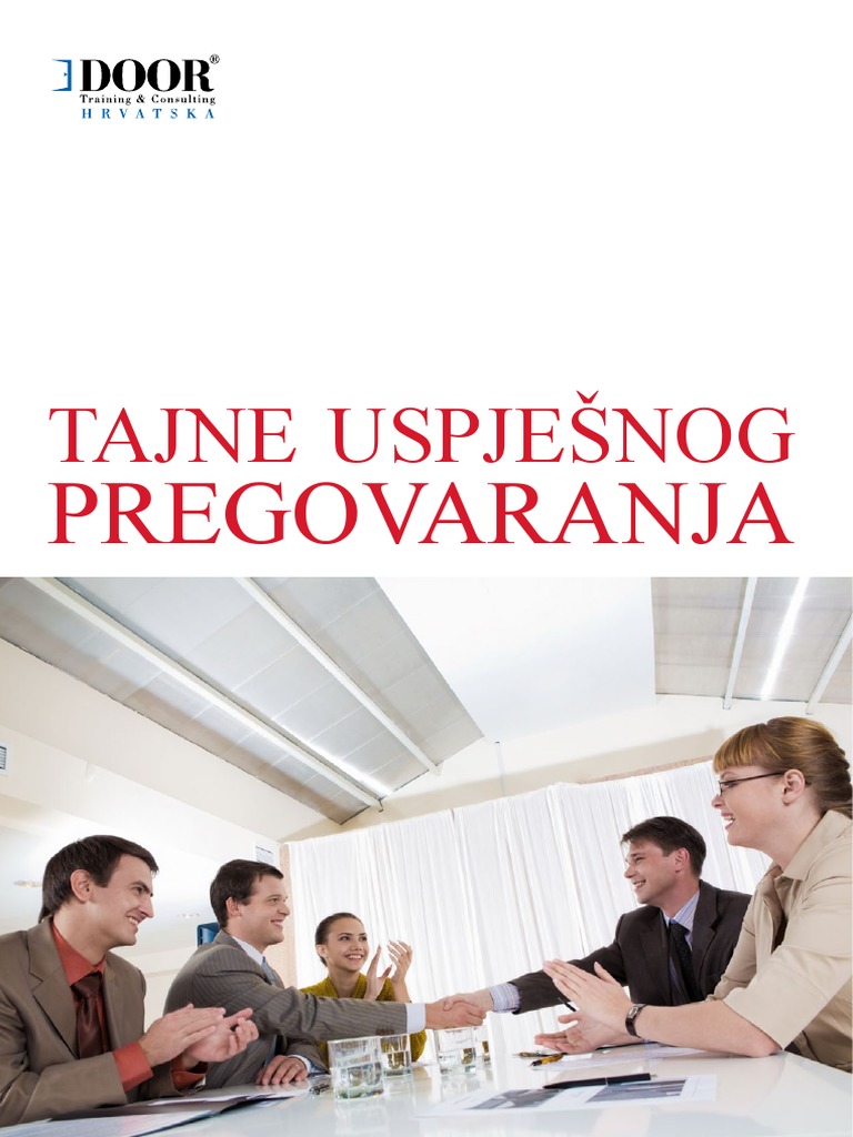 Tajne Uspješnog Pregovaranja Sample Version | PDF