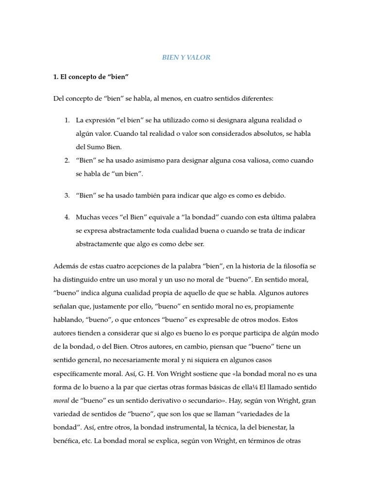 40 Bien y Valor | PDF | Moralidad | Felicidad