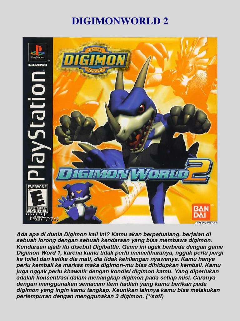 Digimon World 2 (PSX - PS One) | PDF