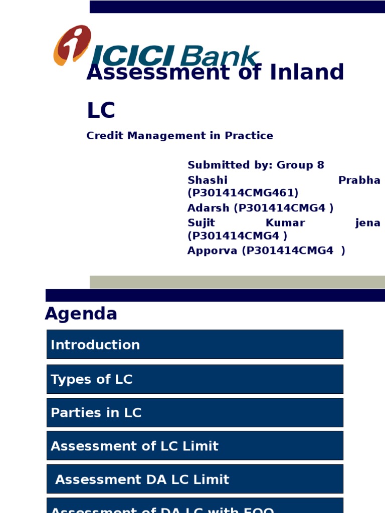 Inland LC | PDF | Letter Of Credit | Private Law
