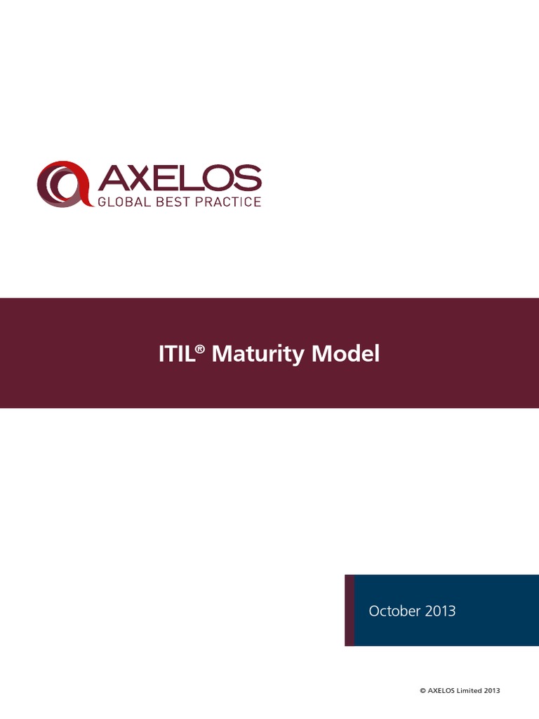 ITIL Maturity Model v1 2W | PDF | Business