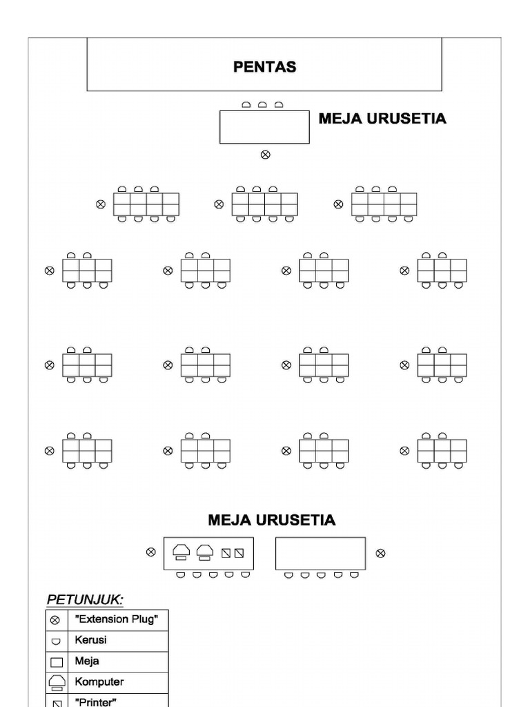 Floor Plan Dewan | PDF