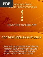 Teori Implementasi Kebijakan Grindle | PDF