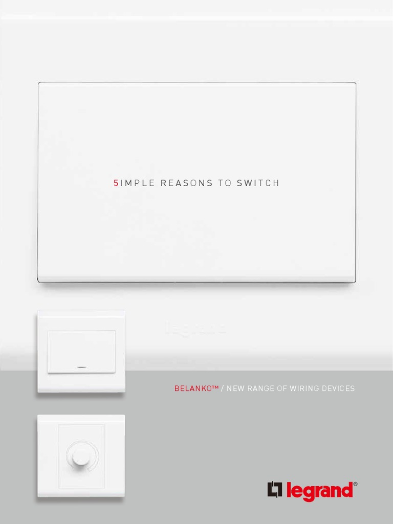 Legrand - Catalog - Belanko | PDF
