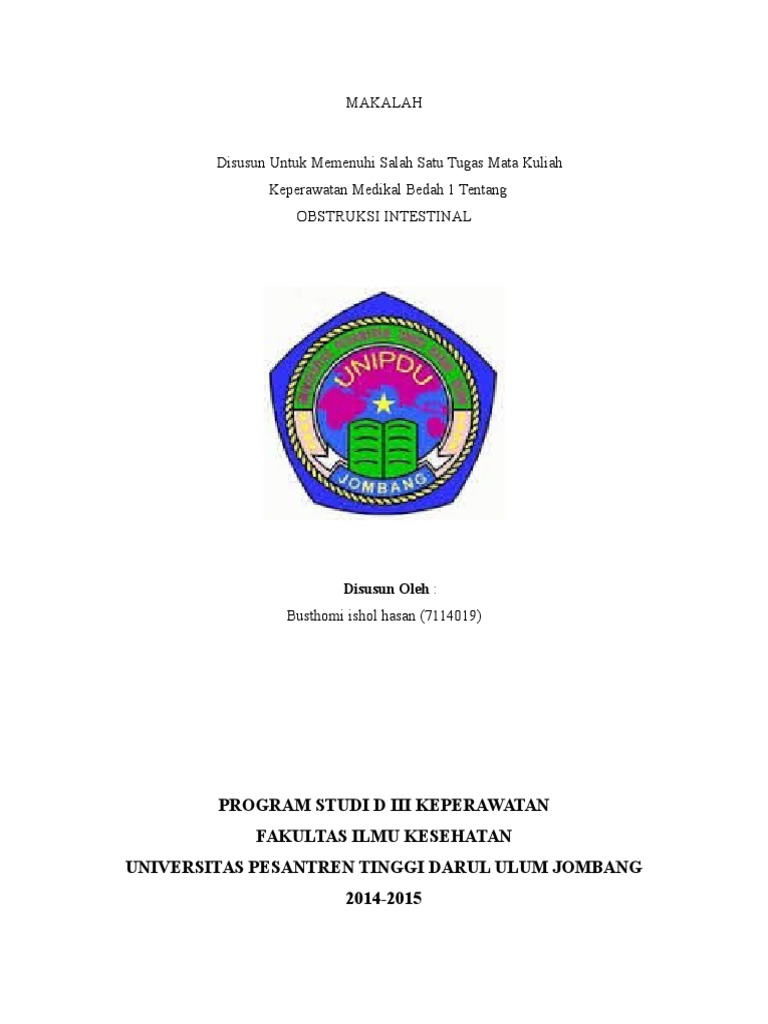 Obstruksi Intestinal | PDF