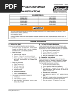 MPI Monitor 422 Heater Manual | PDF | Pipe (Fluid Conveyance) | Kerosene