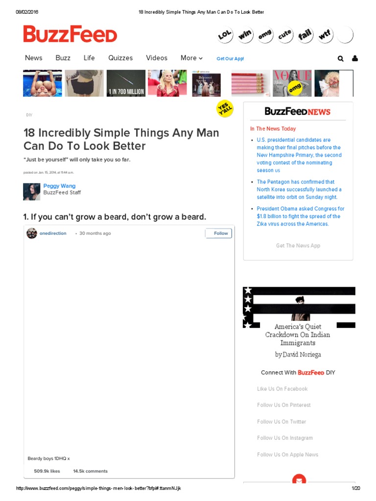 18 Incredibly Simple Things Any Man Can Do To Look Better | PDF | Jeans ...