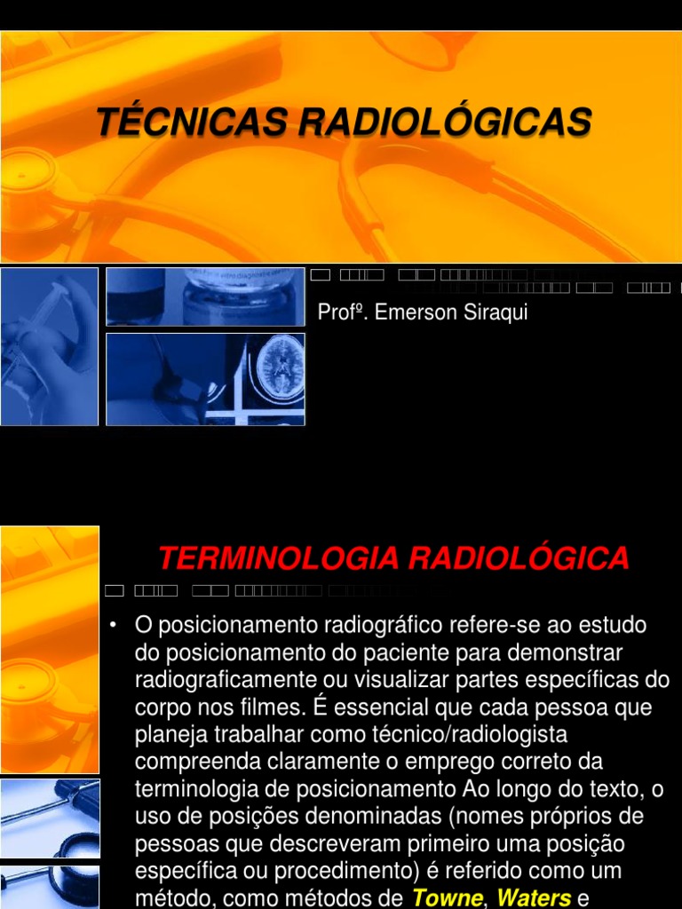 Tecnicas Radiológicas | PDF | Radiologia | Radiografia