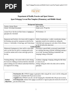 Nitroball Unit Plan | PDF | Volleyball | Sports