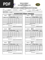 DepEd FORM 137-E Back To Back | PDF | Southeast Asia | Philippines