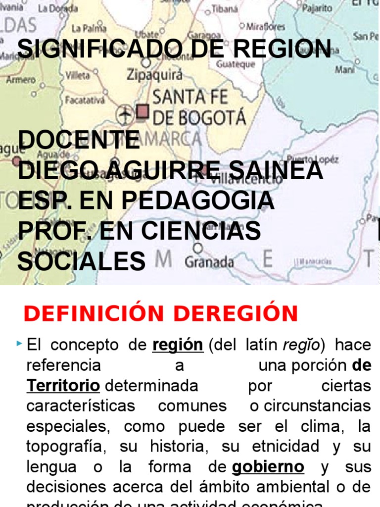 Significado de Region | PDF