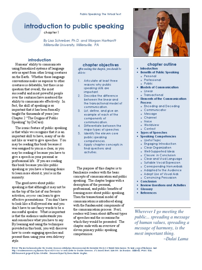 Public Speaking | PDF | Nonverbal Communication | Public Speaking