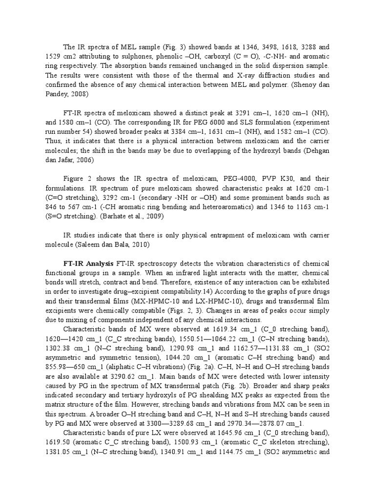 Ftir | PDF | Infrared Spectroscopy | Spectroscopy