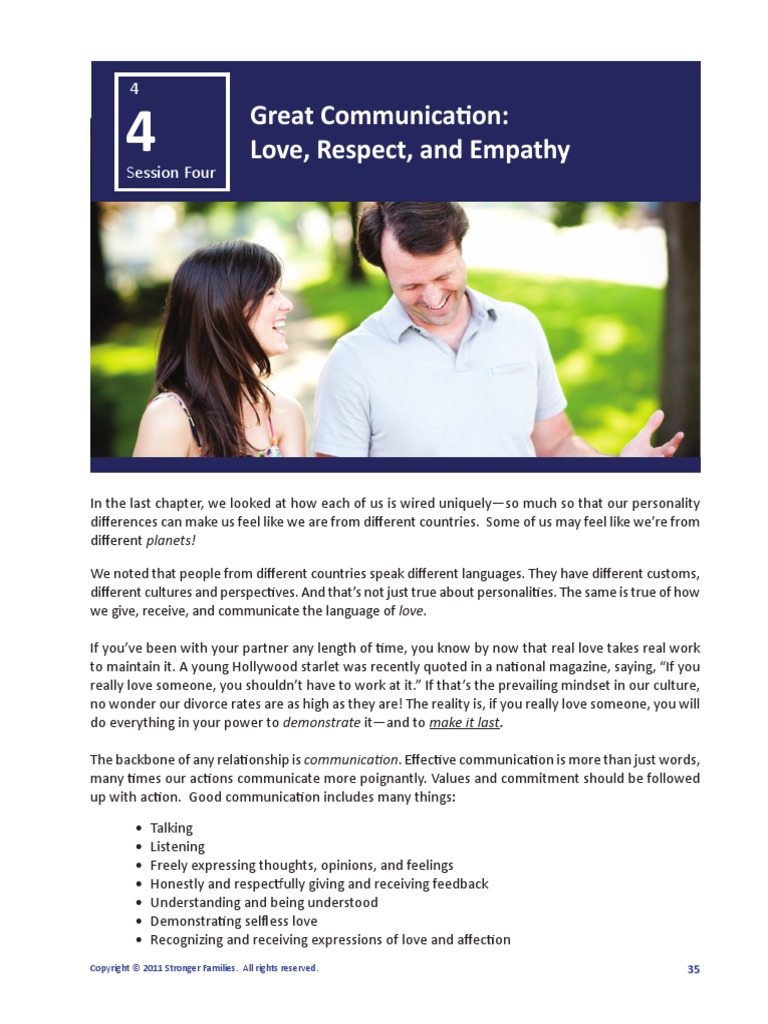 Oxygen Participant Guide Session 4 | PDF | Empathy | Root