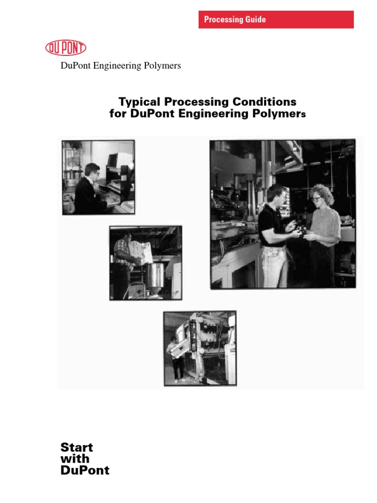Typical Processing Conditions For Engineering Polymers PDF | PDF ...