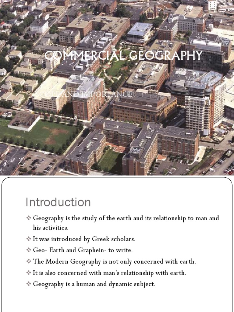 Commercial Geography PDF | PDF | Port | Transport