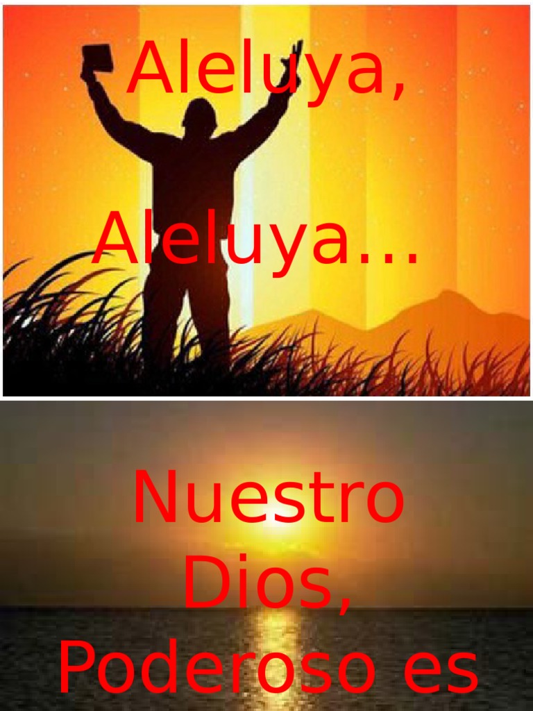 Letra Cancion Aleluya | PDF
