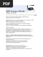 Manual de GPS Tracker en Español | PDF | Electrónica de consumo ...