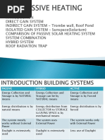 Passive Heating Techniques | PDF | Building Insulation | Solar Energy