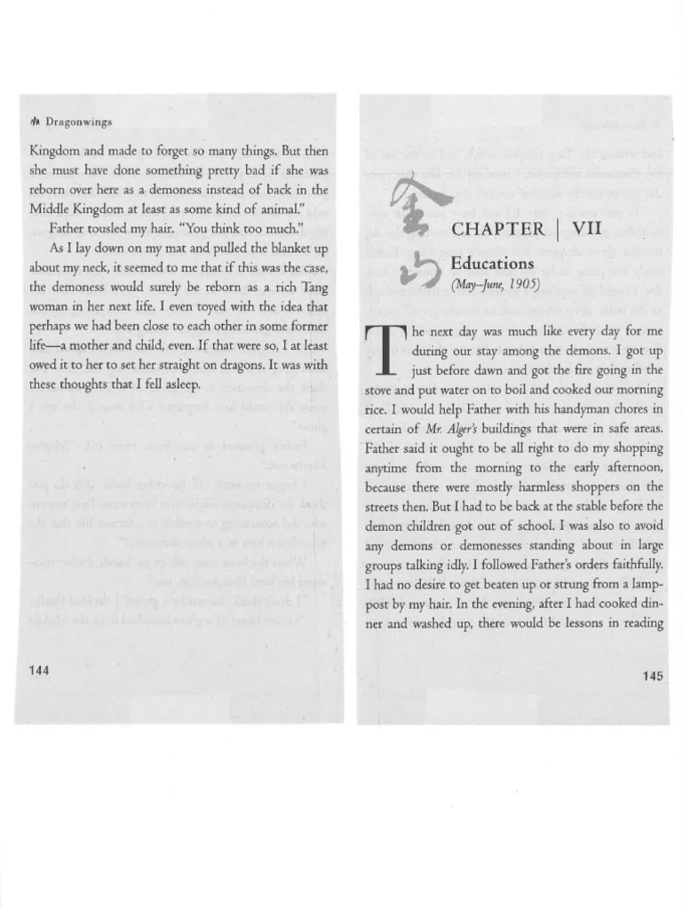 Dragonwings Chapter 7 Text | PDF