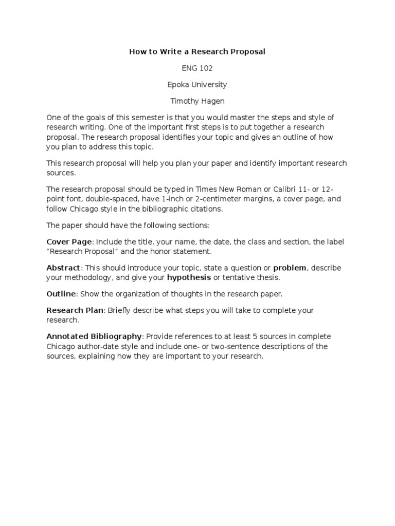 How To Write A Research Proposal | PDF | Bibliography | Citation