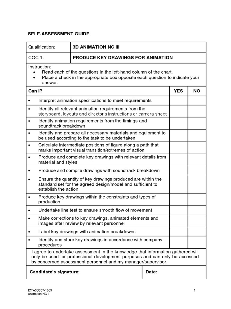 Sag - 3d Animation NC III | PDF | 3 D Modeling | Specification ...