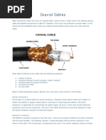 How To Terminate Coaxial Cable | PDF | Coaxial Cable | Cable