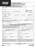 Canada IMM5257B Schedule 1 Form | PDF | Canada | Police