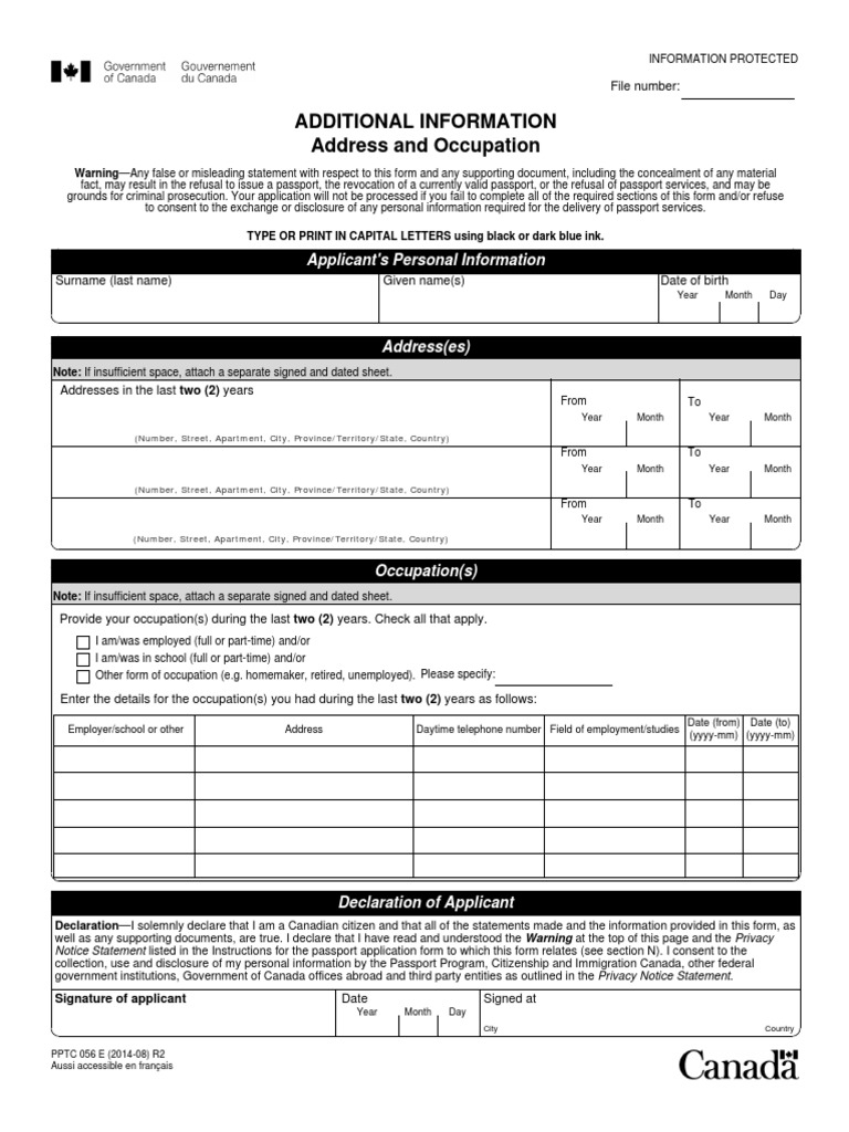 Pptc056 Eng | Download Free PDF | Passport | Government Information