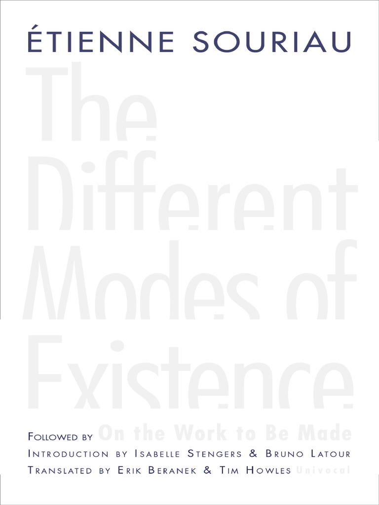 The Different Modes of Existence | Reality | Aesthetics