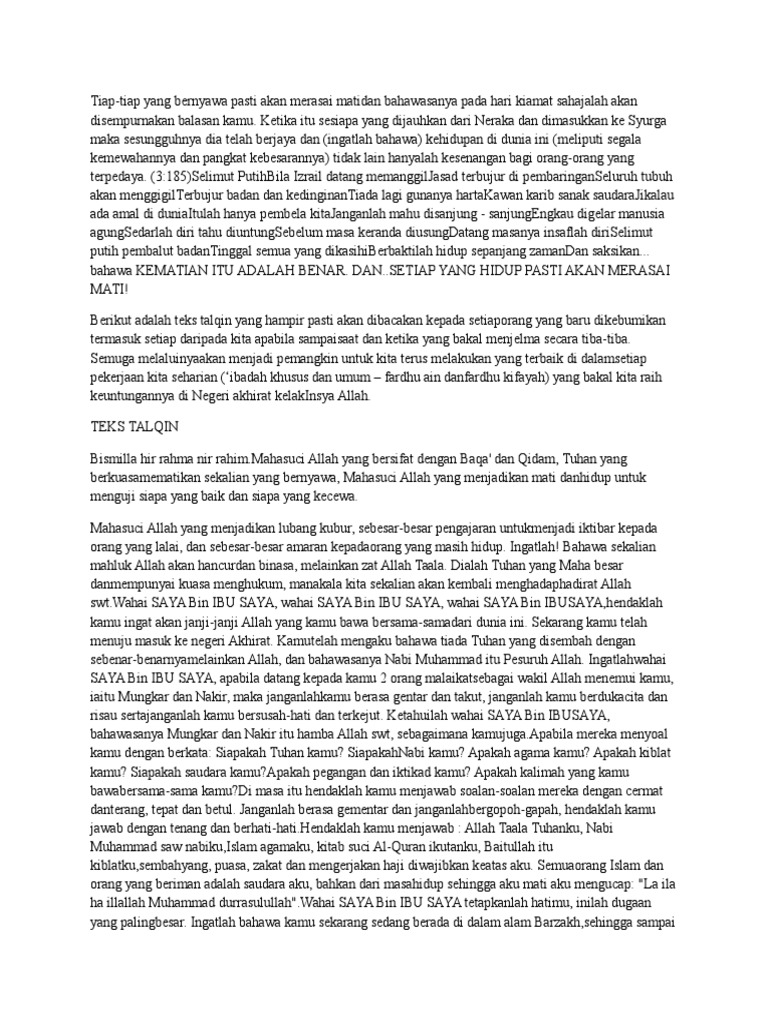 Teks Talkin Pentomen | PDF