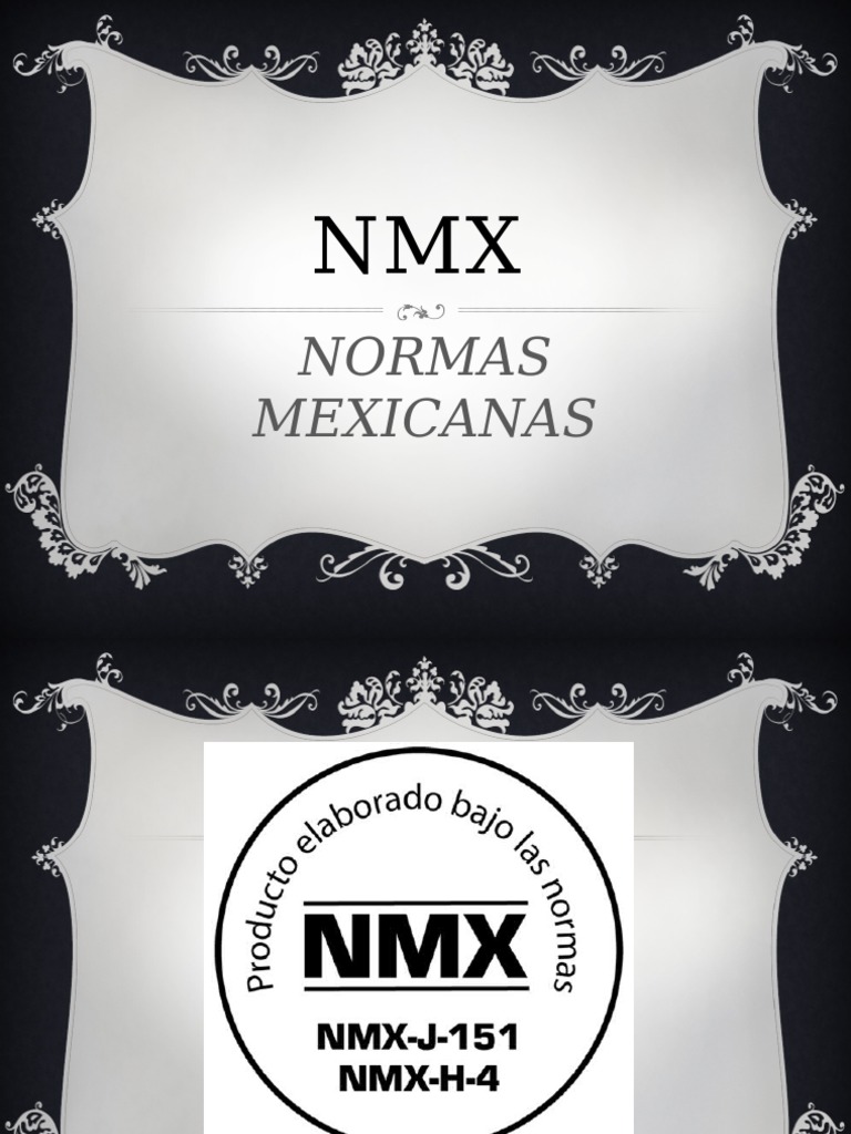 Normas Mexicanas (NMX) | PDF | Calidad (comercial) | México