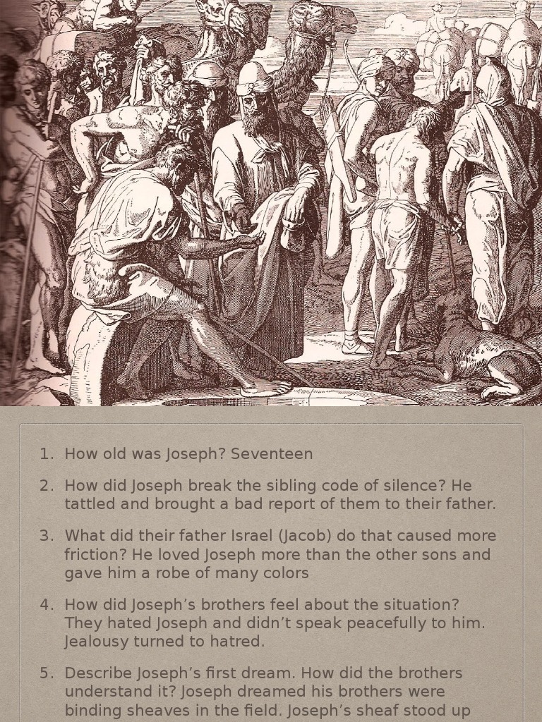 Joseph's Journey: Betrayal and Resilience | PDF | Jacob | Torah